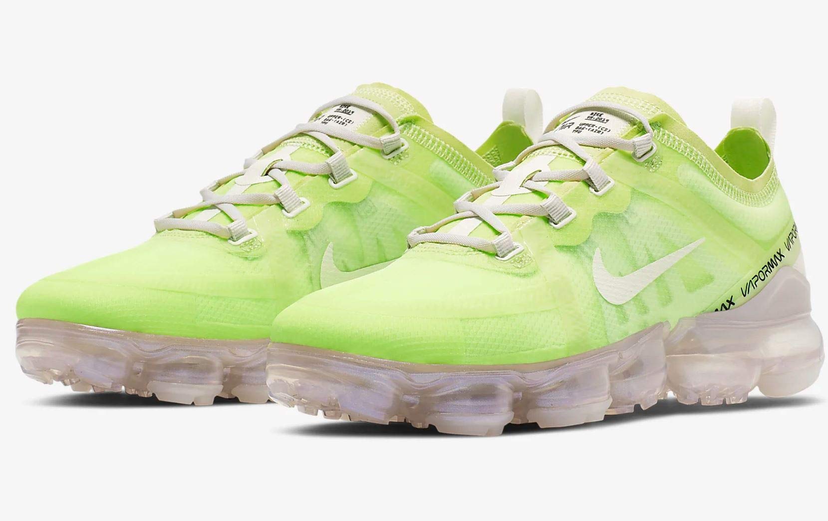 Nike Women's Air Vapormax 2019 SE (6.5, Luminous Green/Phantom-Phantom)