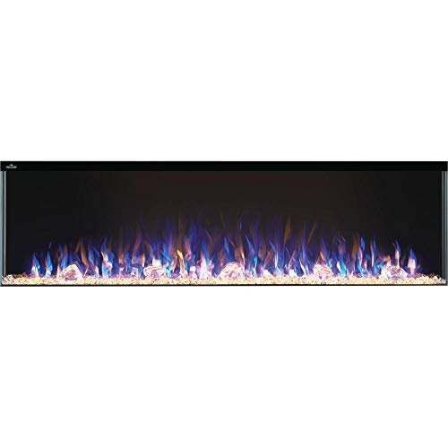 Napoleon Trivista Primus 60 inch Wall Mount Electric Fireplace - Black, NEFB60H-3SV