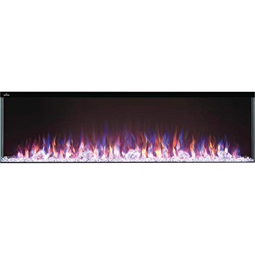 Napoleon Trivista Primus 60 inch Wall Mount Electric Fireplace - Black, NEFB60H-3SV