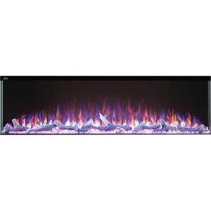 Napoleon Trivista Primus 60 inch Wall Mount Electric Fireplace - Black, NEFB60H-3SV