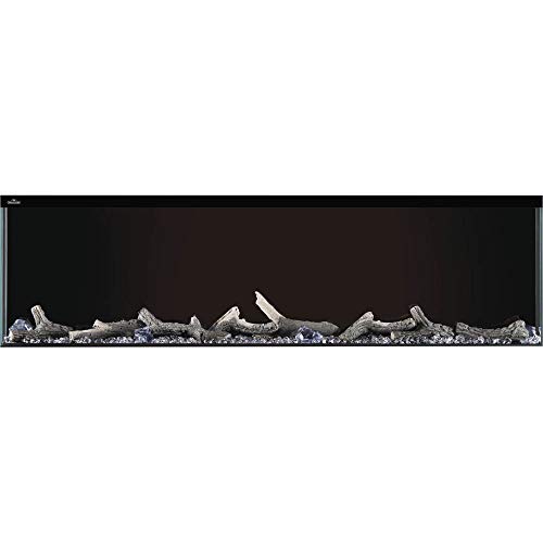 Napoleon Trivista Primus 60 inch Wall Mount Electric Fireplace - Black, NEFB60H-3SV