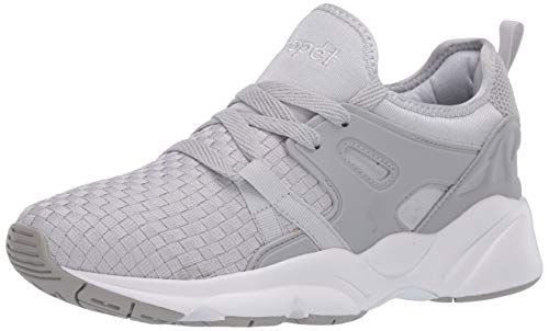 Propét Women's Stability Ultraweave Walking Shoe, Grey, 11 Wide US