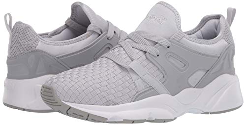 Propét Women's Stability Ultraweave Walking Shoe, Grey, 11 Wide US