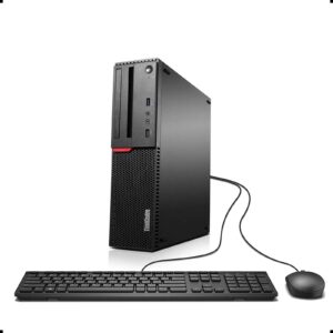 lenovo thinkcentre m700 sff business pc, intel quad i7-6700 up to 4.0ghz, 16g ddr4, 500g, dvdrw, wifi, bt 4.0, vga, dp, windows 10 64 bit-multi language supports english/french/spanish(renewed)