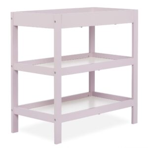 dream on me, ridgefield changing table, blush pink and white, 33.5x16x33.5 inch (pack of 1)