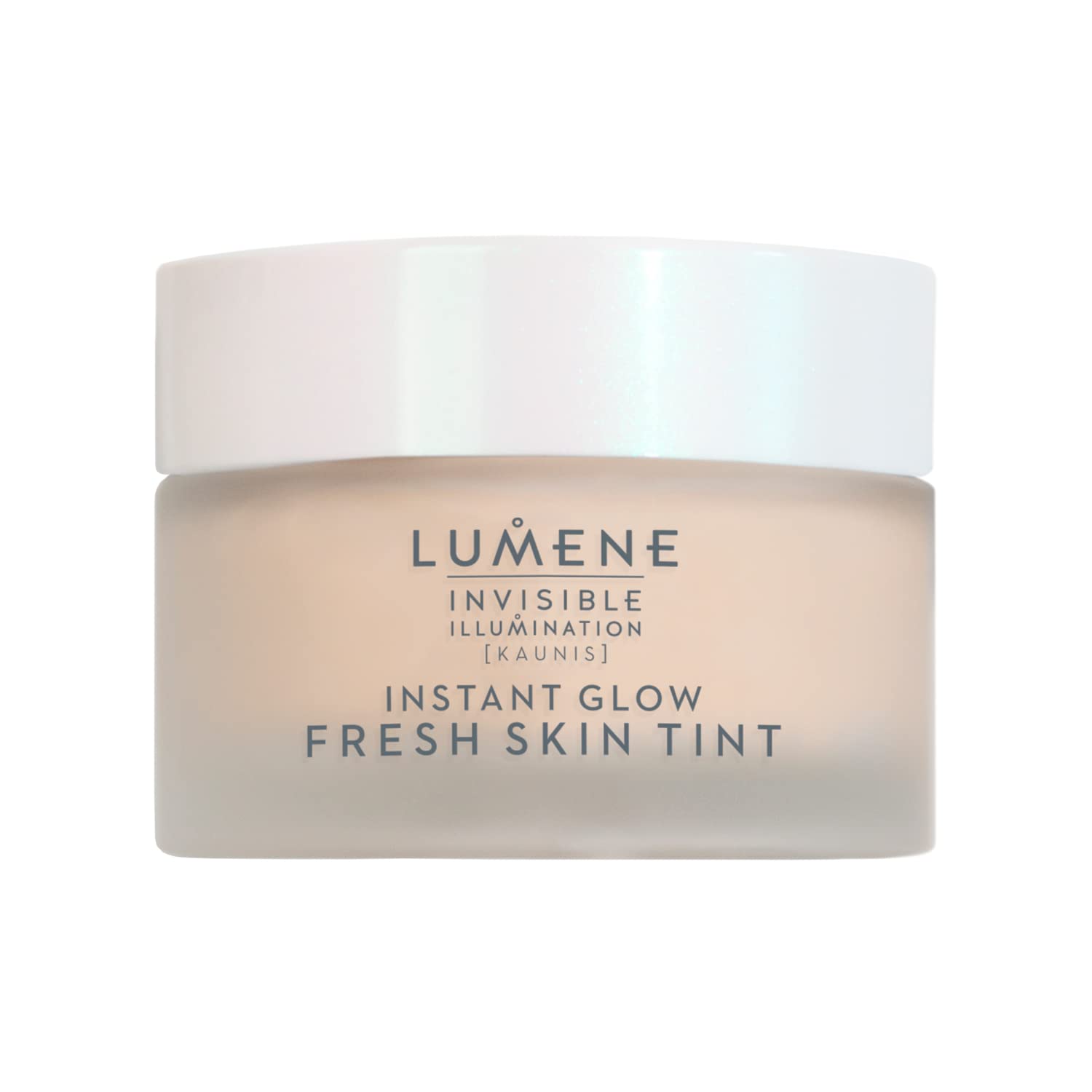 Lumene Invisible Illumination [Kaunis] Instant Glow Skin Tint - Buildable Skin Tint Foundation with a Natural, Radiant Finish - Hydrates + Brightens Dull, Dry Skin - Universal Medium (30ml)