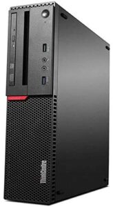 lenovo thinkcentre m700 sff business pc, intel quad i7-6700 up to 4.0ghz, 16g ddr4, 512g ssd, dvdrw, wifi, bt 4.0, vga, dp, windows 10 64 bit-multi language supports english/french/spanish(renewed)