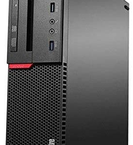 LENOVO THINKCENTRE M700 SFF Business PC, Intel Quad i7-6700 up to 4.0GHz, 16G DDR4, 512G SSD, DVDRW, WiFi, BT 4.0, VGA, DP, Windows 10 64 Bit-Multi Language Supports English/French/Spanish(Renewed)