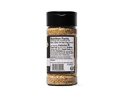 Kinder's Organic The Blend Seasoning (Salt, Pepper and Garlic), Premium Quality Seasoning, MSG Free and USDA Certified Organic, 3.5oz