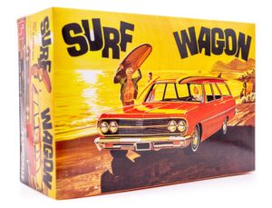 amt 1965 chevelle surf wagon 1:25 scale model kit