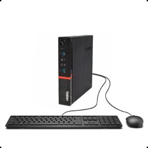 lenovo think center m700 tiny desktop pc,intel quad core i5-6500t 2.5ghz up to 3.1g,16gb,256gb ssd,wifi,bt 4.0,hdmi,usb 3.0,dp port,w10p64 (renewed)