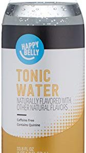 Amazon Brand - Happy Belly Water Tonic Liquid, 33.8 fl oz (Pack of 1)