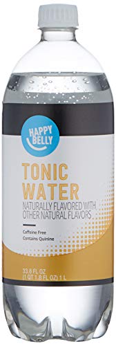 Amazon Brand - Happy Belly Water Tonic Liquid, 33.8 fl oz (Pack of 1)