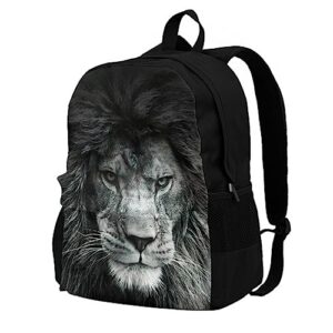 srufqsi lion backpack school bookbag for boys girls college backpack laptop backpacks travel daypack for teen women men