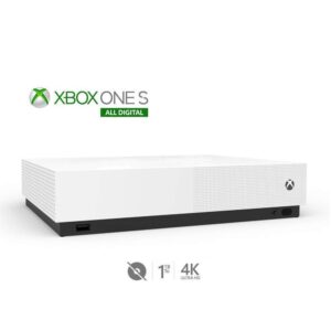 Microsoft - Xbox One S 1TB All-Digital Edition Console - Controller and Game Codes Not Included (Renewed)