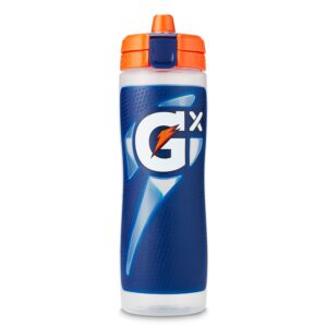 gatorade gx bottle, plastic, navy, 30oz