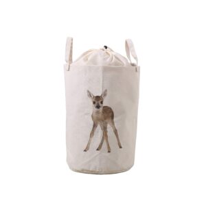 lifecustomize large laundry basket hamper roe deer collapsible drawstring storage baskets nursery baby toy organizer