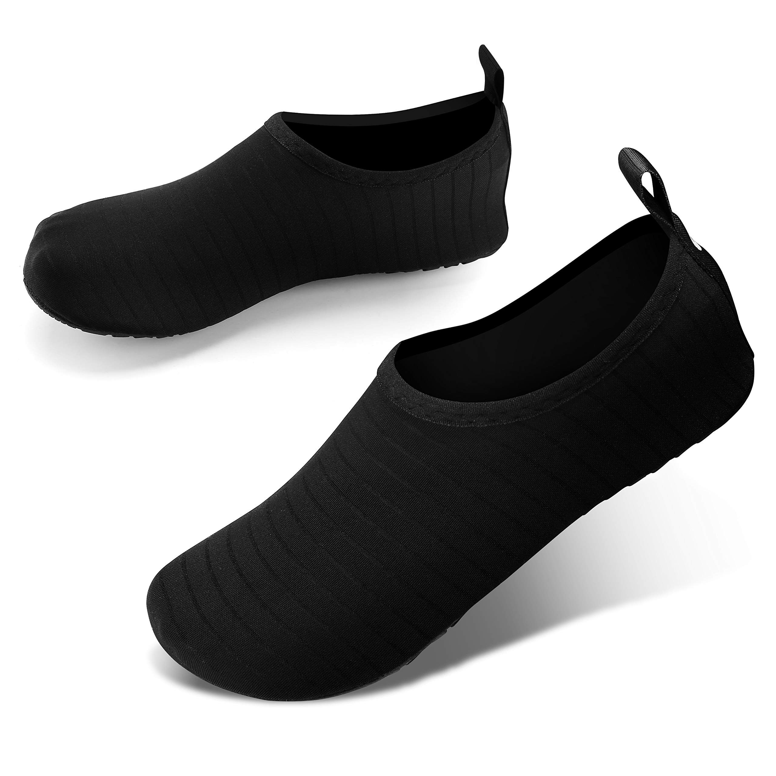 JOTO Water Shoes for Women Men Kids, Barefoot Quick-Dry Aqua Water Socks Slip-on Swim Beach Shoes for Cruise Ship Snorkeling Surfing Kayaking Beach Walking Yoga