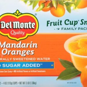 Del Monte, Mandarin Oranges No Sugar Add, 4 Ounce (Pack of 12)