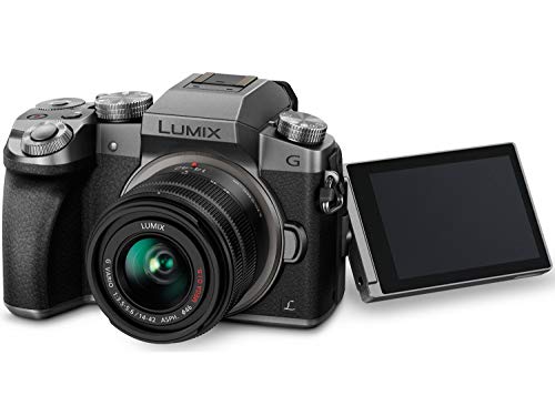 Panasonic LUMIX G7 Mirrorless Camera with 14-42mm f3.5-5.6 II ASPH Lens (Silver, Renewed)