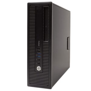 HP Prodesk 600 G1 SFF Slim Business Desktop Computer, Intel I7-4770 3.40 GHz, 32GB RAM, 512GB SSD, DVD, USB 3.0, Windows 10 Pro 64 Bit (Renewed)