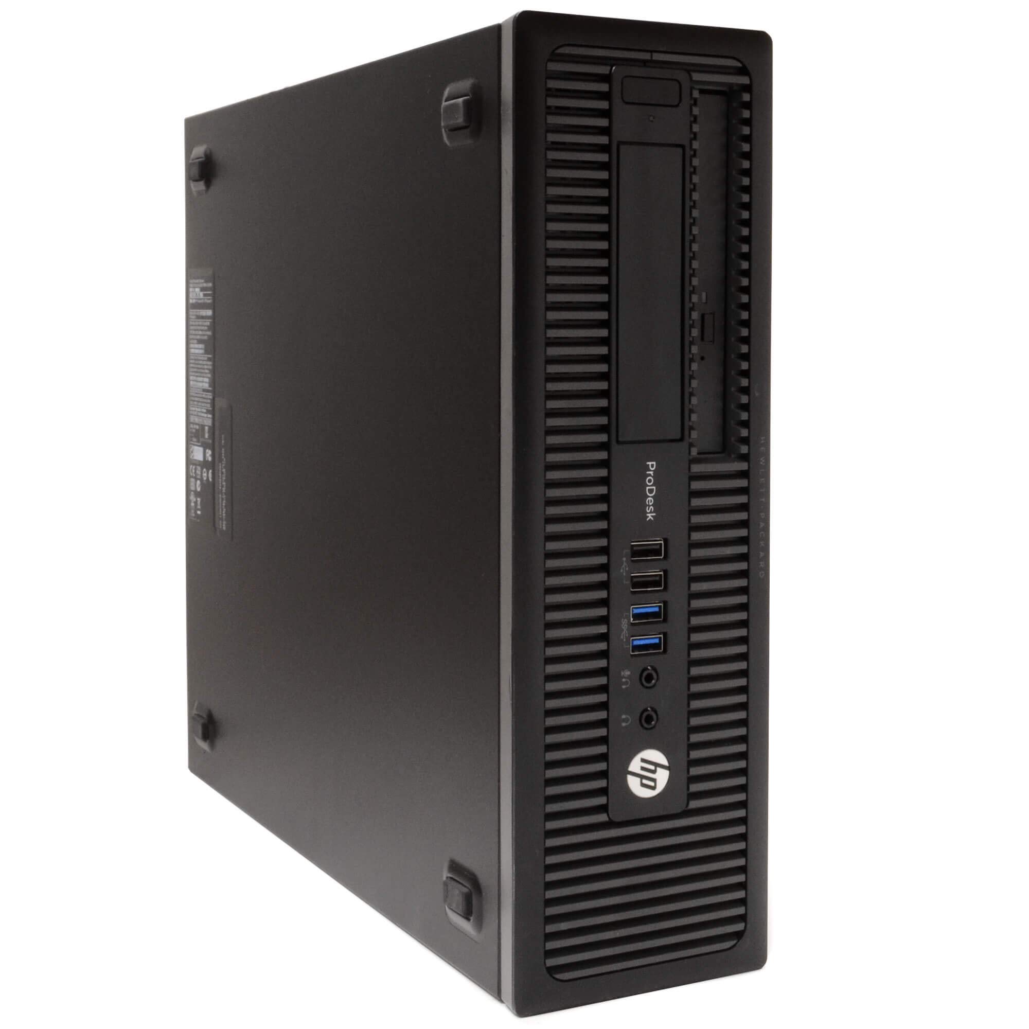 HP Prodesk 600 G1 SFF Slim Business Desktop Computer, Intel I7-4770 3.40 GHz, 32GB RAM, 512GB SSD, DVD, USB 3.0, Windows 10 Pro 64 Bit (Renewed)