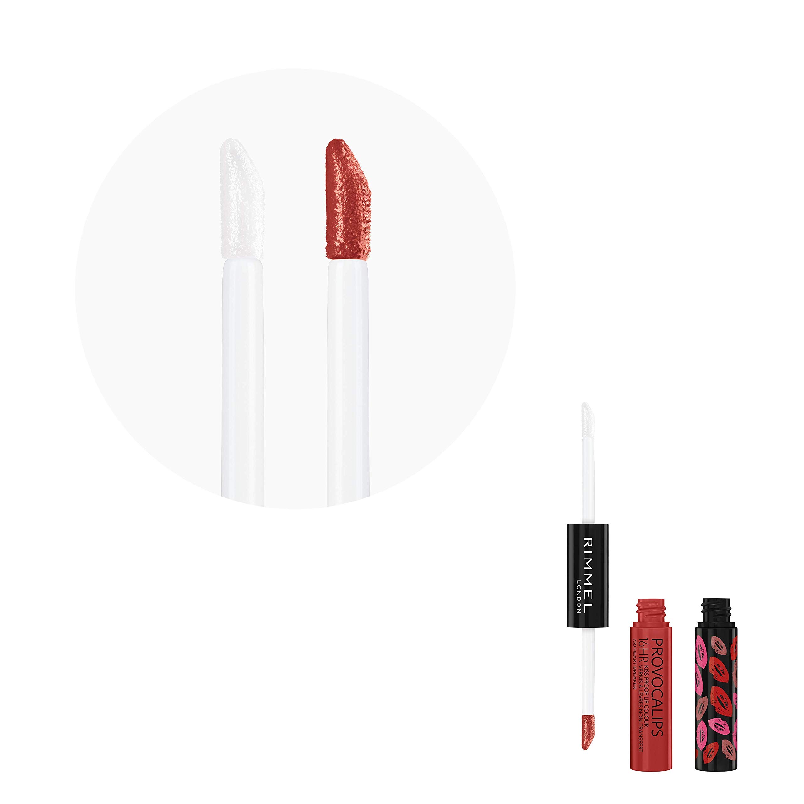 Rimmel Provocalips Lip Colour, 750 Heart Breaker, 0.14 Fluid Ounce (Pack Of 2)