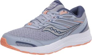 saucony versafoam cohesion 13 blue mist/melon 6 b (m)