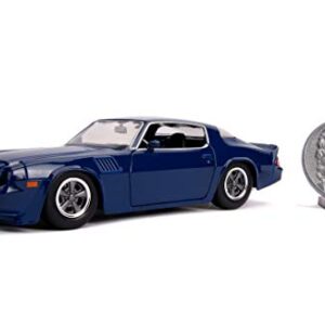 Jada Toys Billy's Chevrolet Camaro Z28 Dark Blue with Collectible Coin Stranger Things (2016) TV Series 1/24 Diecast Model Car by Jada 31110