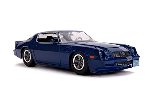 Jada Toys Billy's Chevrolet Camaro Z28 Dark Blue with Collectible Coin Stranger Things (2016) TV Series 1/24 Diecast Model Car by Jada 31110