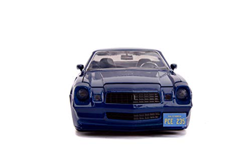 Jada Toys Billy's Chevrolet Camaro Z28 Dark Blue with Collectible Coin Stranger Things (2016) TV Series 1/24 Diecast Model Car by Jada 31110