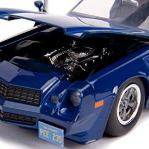 Jada Toys Billy's Chevrolet Camaro Z28 Dark Blue with Collectible Coin Stranger Things (2016) TV Series 1/24 Diecast Model Car by Jada 31110