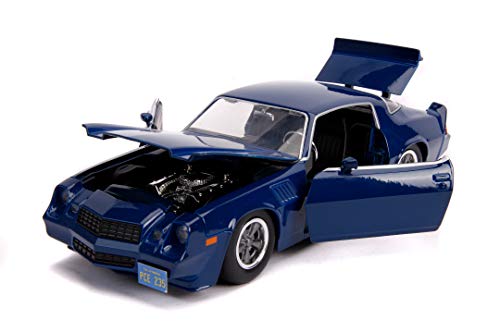 Jada Toys Billy's Chevrolet Camaro Z28 Dark Blue with Collectible Coin Stranger Things (2016) TV Series 1/24 Diecast Model Car by Jada 31110