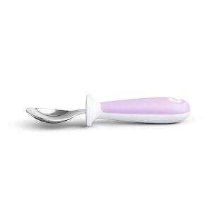 Munchkin Raise Toddler Fork & Spoon Set, Purple