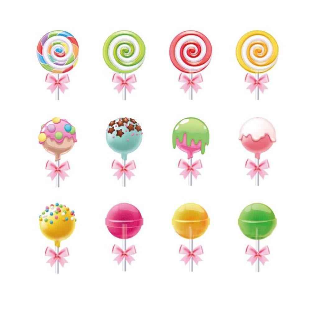 Anor WishLife Candyland Banner,Lollipop Banner,Rainbow Candy Banner,Donut Banner,Candyland Party Supplies,Candyland Baby Shower,Candyland Decoration for Girls,Kids,Home,Classroom,Bedroom