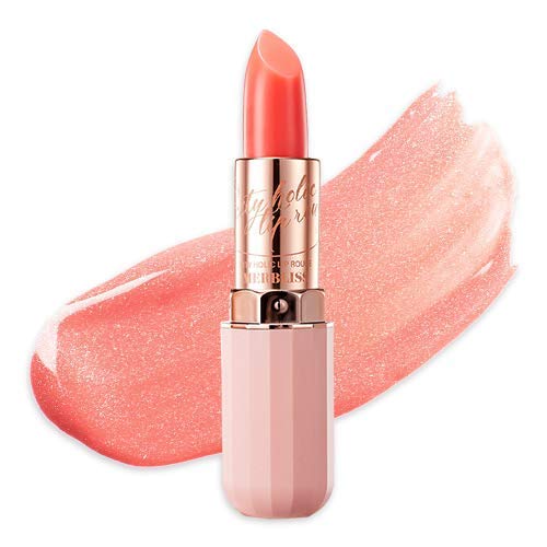 MERBLISS City Holic Lip Glow (#02 Madrid Coral) Daily Tinted Lip Balm Moisturizing Lip Care, Essential Oil, Vitamin E and C for Glossy and Smoother Lips, Soft Buttery Texture