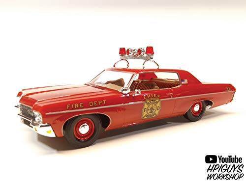 AMT 1970 Chevy Impala Fire Chief 1:25 Scale Model Kit