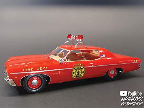 AMT 1970 Chevy Impala Fire Chief 1:25 Scale Model Kit