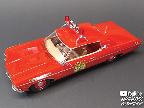 AMT 1970 Chevy Impala Fire Chief 1:25 Scale Model Kit