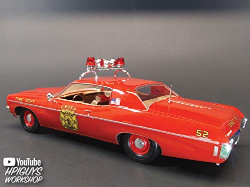 AMT 1970 Chevy Impala Fire Chief 1:25 Scale Model Kit