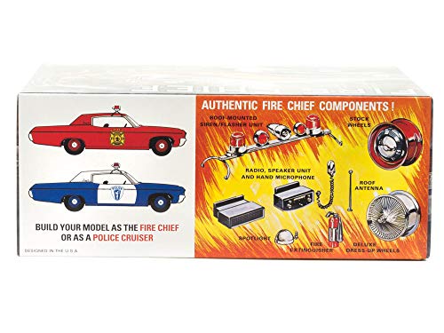 AMT 1970 Chevy Impala Fire Chief 1:25 Scale Model Kit