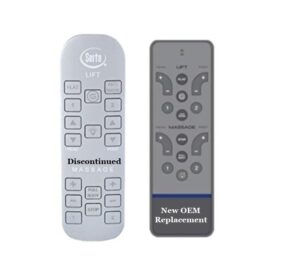 serta motion signature rc-wm-e02 (new 2019 version- see pics) replacement remote for adjustable beds