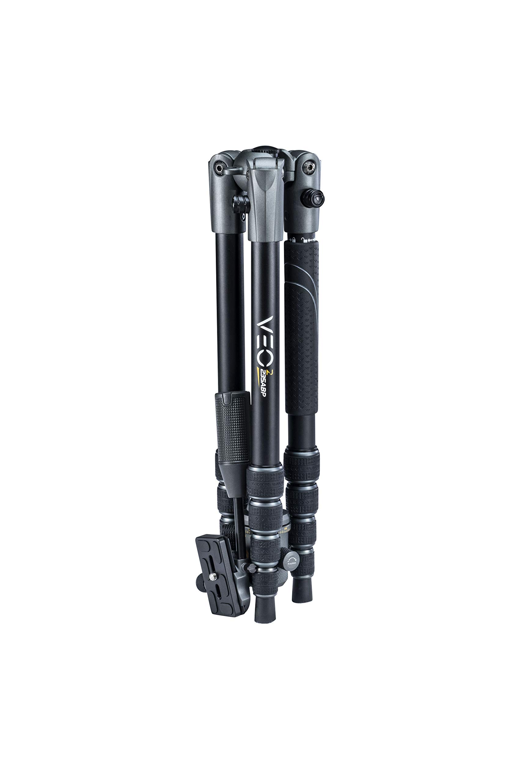 Vanguard VEO 2X 235ABP 4 in 1 Travel Tripod, Monopod, Ball Head with Removeable Pan Handle - 23 mm, Aluminum