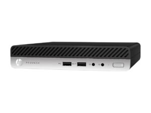 hp business desktop prodesk 400 g5 desktop computer - intel core i5 9th gen i5-9500t 2.20 ghz - 8 gb ram ddr4 sdram - 256 gb ssd - desktop mini