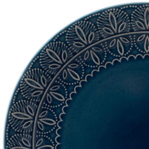 Pfaltzgraff Havana Dinnerware Set (16 Piece), Blue