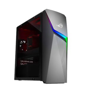 rog strix gl10dh gaming desktop pc, amd ryzen 7 3700x, geforce gtx 1660 ti, 16gb ddr4 ram, 512gb ssd, wi-fi 5, windows 10 home, gl10dh-ah762