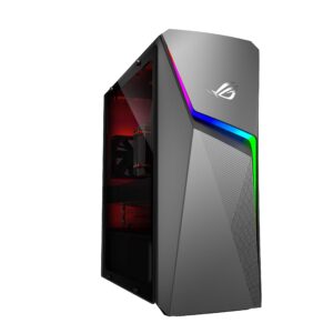 ROG Strix GL10DH Gaming Desktop PC, AMD Ryzen 7 3700X, GeForce GTX 1660 Ti, 16GB DDR4 RAM, 512GB SSD, Wi-Fi 5, Windows 10 Home, GL10DH-AH762