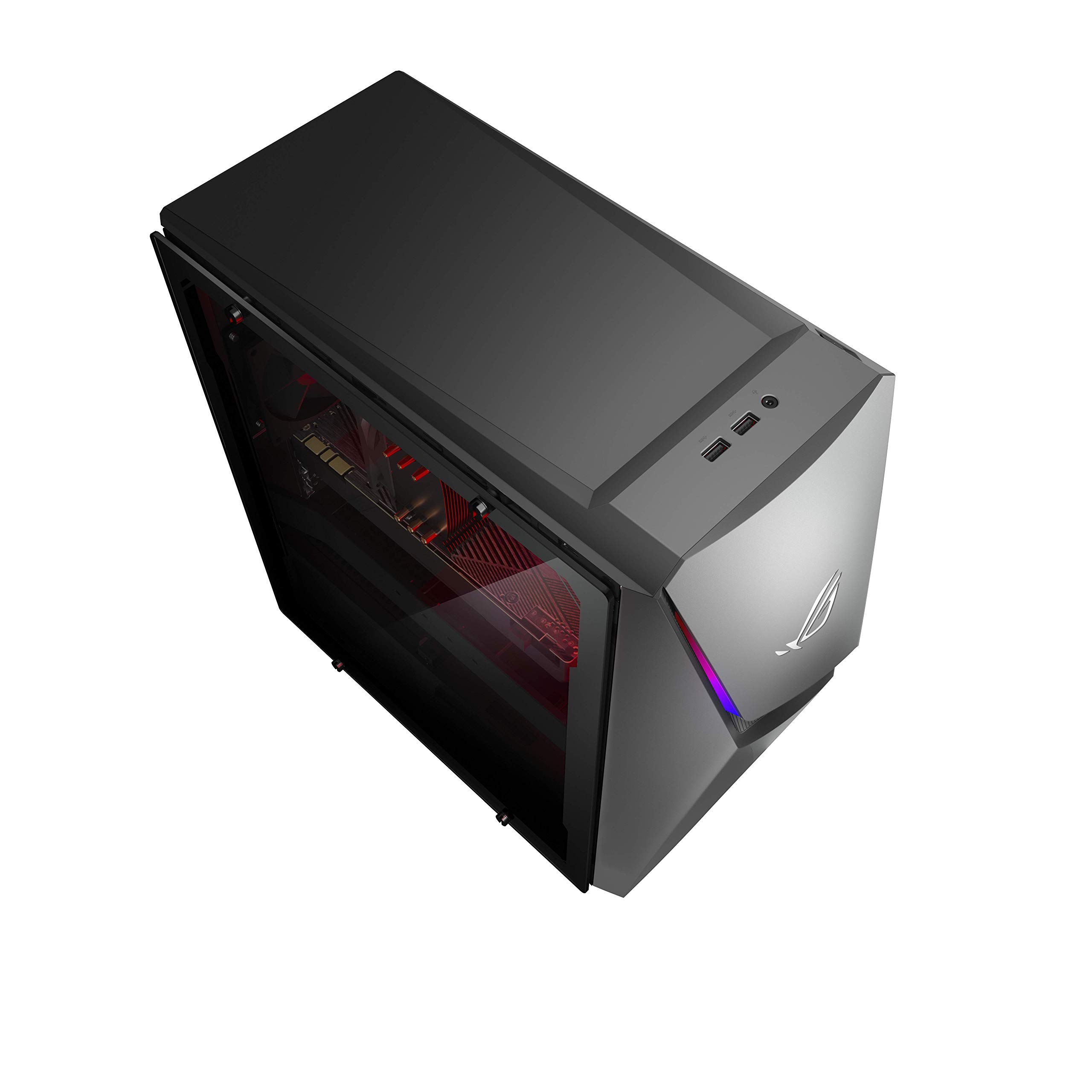 ROG Strix GL10DH Gaming Desktop PC, AMD Ryzen 7 3700X, GeForce GTX 1660 Ti, 16GB DDR4 RAM, 512GB SSD, Wi-Fi 5, Windows 10 Home, GL10DH-AH762