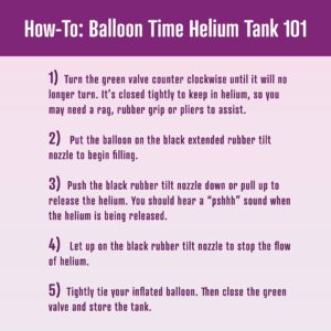 BLUE RIBBON, Helium Tank with 50 Balloons and White Ribbon + 12 Silver Balloon Weights + Plus Balloon Tying Tool and Flower Clips