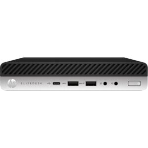 HP EliteDesk 800 G5 Mini Desktop Intel Core 9th Gen i5-9500T 6-Core up to 3.70 GHz, 8GB DDR4 Memory, 256GB Solid State Drive, Windows 10 Pro